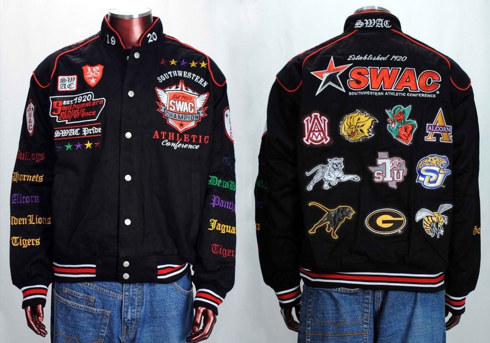 SOUTHWESTERN ATHLETIC CONFERENCE JACKET SWAC HBCU BLACK COLLEGE JACKET ...