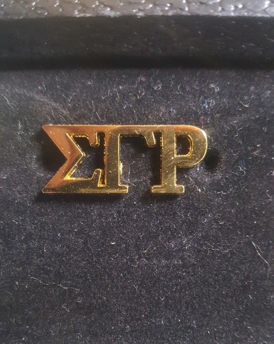 Sigma Gamma Rho Sorority Lapel Pin Poodles 1922 Stone Pin S-G-RHO #2