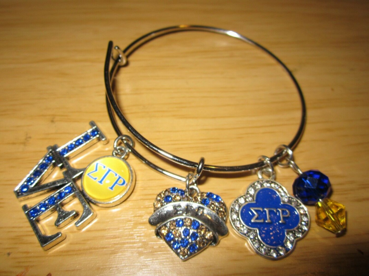 Sigma Gamma Rho Sorority Metal Bracelet Wrist band bracelet