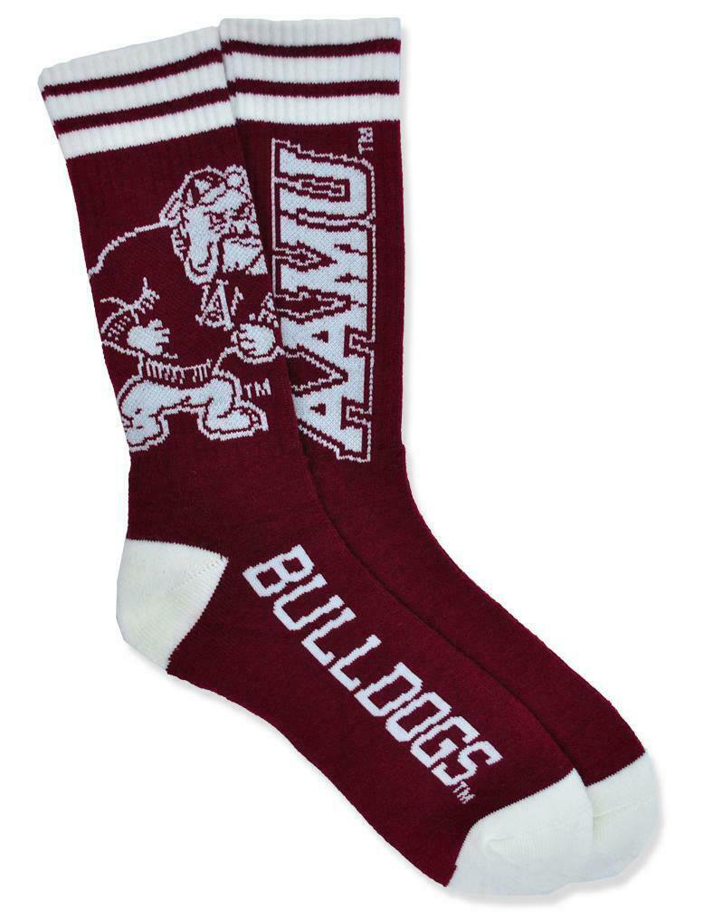 ALABAMA A&M University SOCKS HBCU TUBE SOCKS SZ 6-11