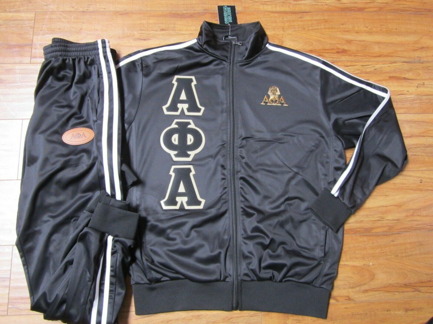 ALPHA PHI ALPHA FRATERNITY WARM UP SUITE GYM JOGGING WARM UP SUITE SET 1906