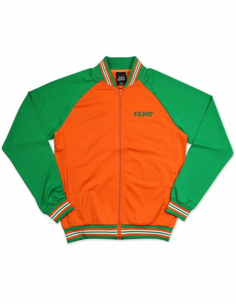 FLORIDA A&M UNIVERSITY UNIVERSITY TRACK JACKET SWAC HBCU TRACK JACKET