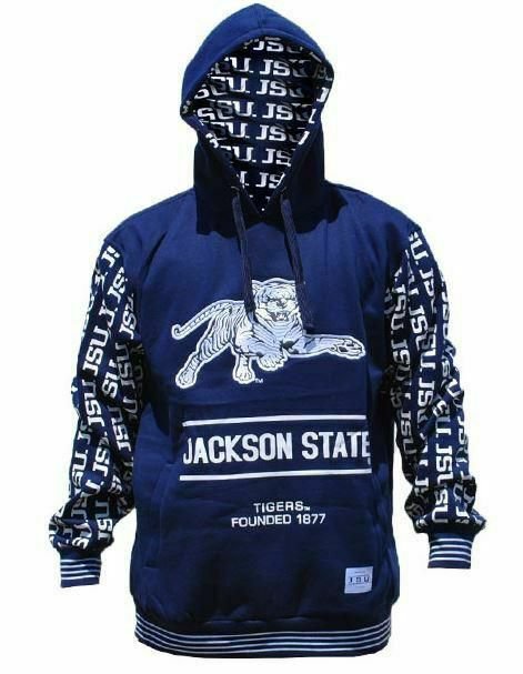 Jackson State University Pullover Hoodie HBCU Hoodie Jacket JSU SMALL