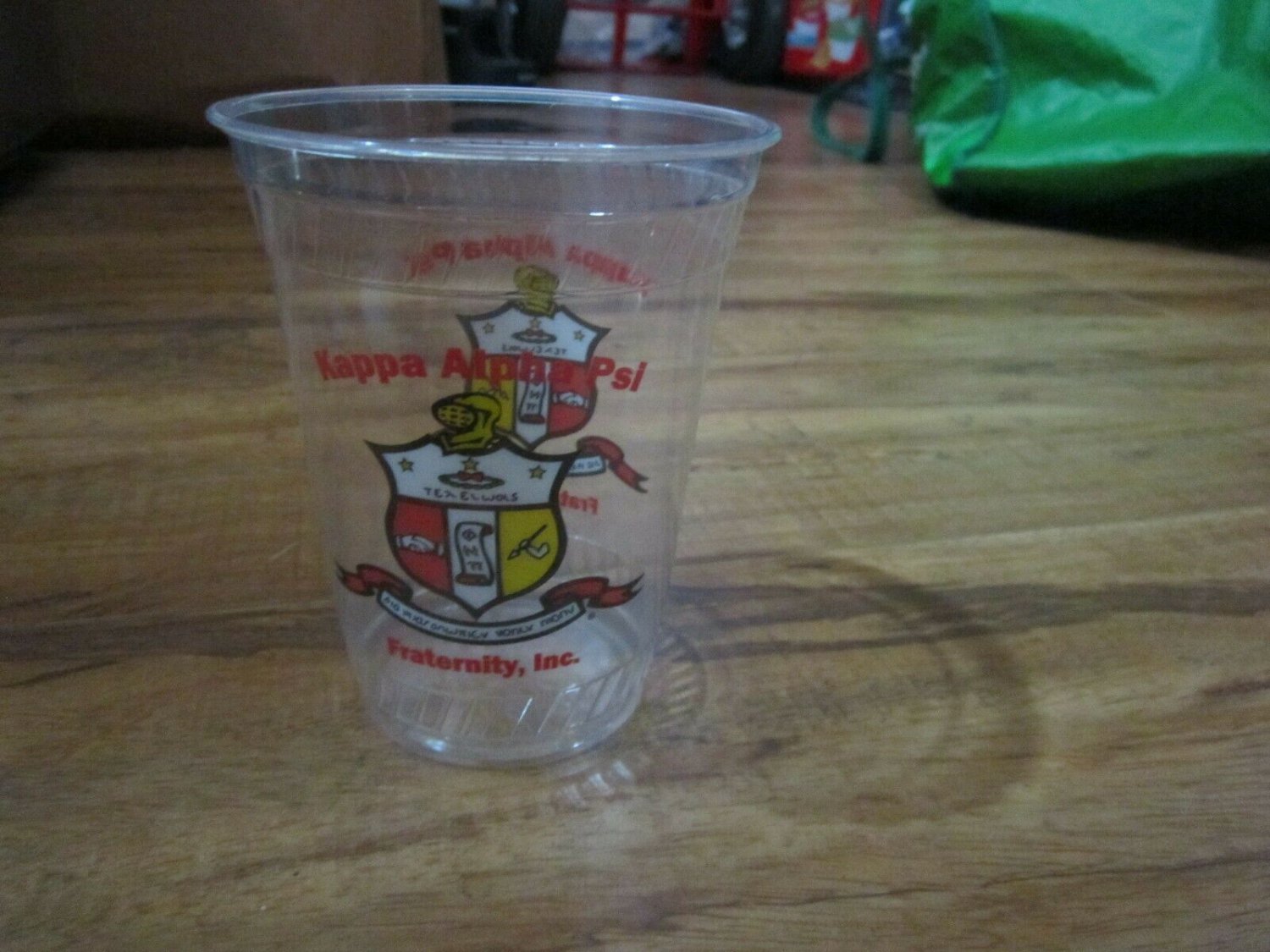 Kappa Alpha Psi Fraternity Plastic Cups Divine 9 Drink Cups 16 oz Clear Cup