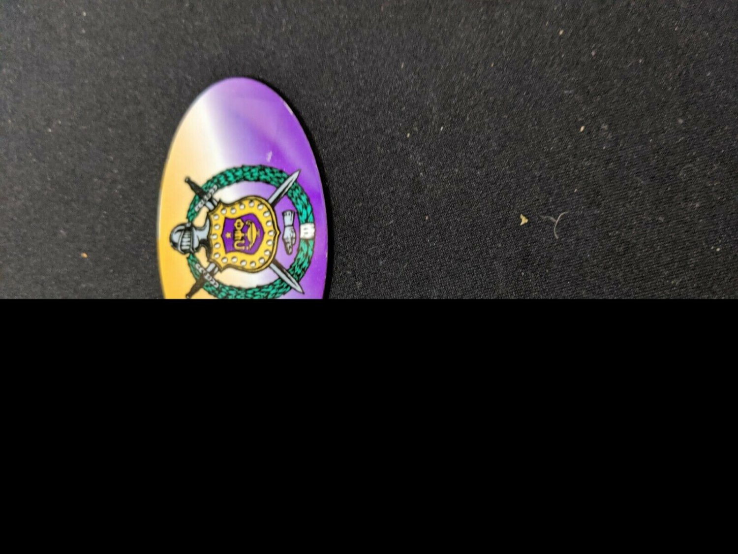 Omega Psi Phi Fraternity Mirror Key Chain Omega Key chain Crossing ...