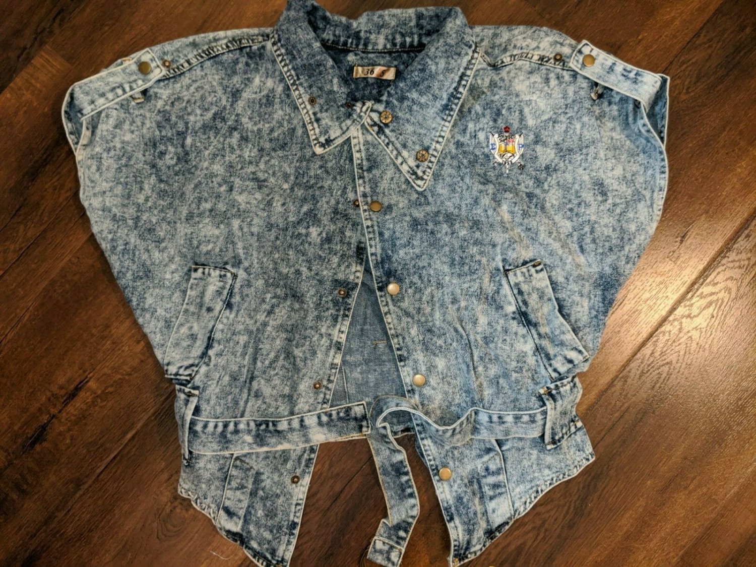 SIGMA GAMMA RHO SORORITY STONE WASHED DENIM JEAN JACKET TOP