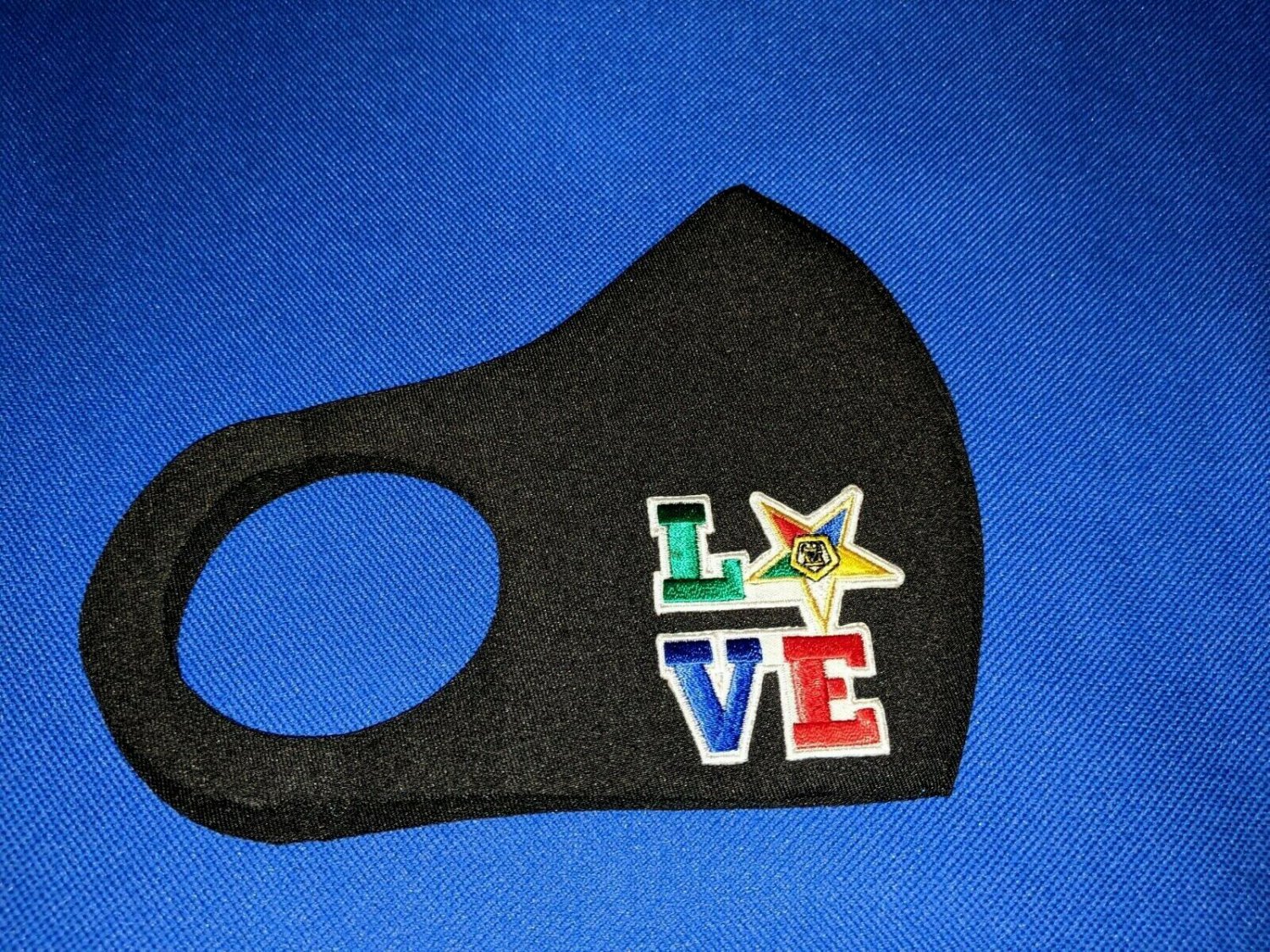 Order of The Eastern Star Face Mask Cover OES Polyester Mason Face Mask ...