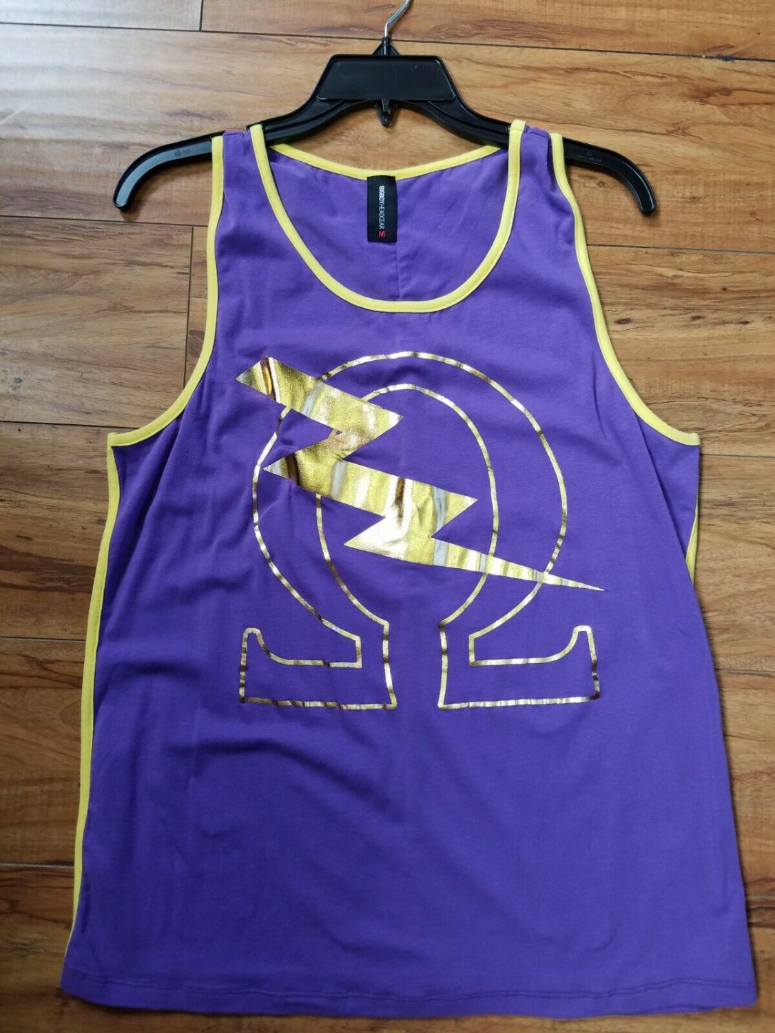 OMEGA PSI PHI Fraternity Tank Top Medium