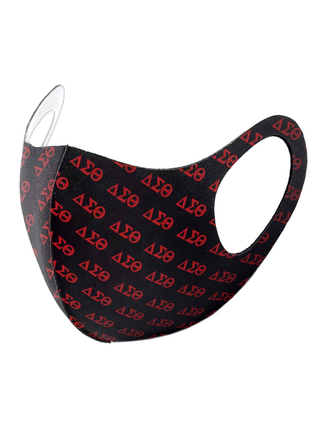Delta Sigma Theta Sorority Face Mask Cover Black Delta Diva Face Mask Cover