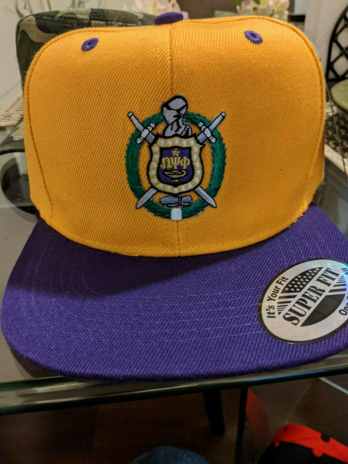 OMEGA PSI PHI FRATERNITY BASEBALL HAT CAP 1911 Omega Psi Phi Baseball Hat