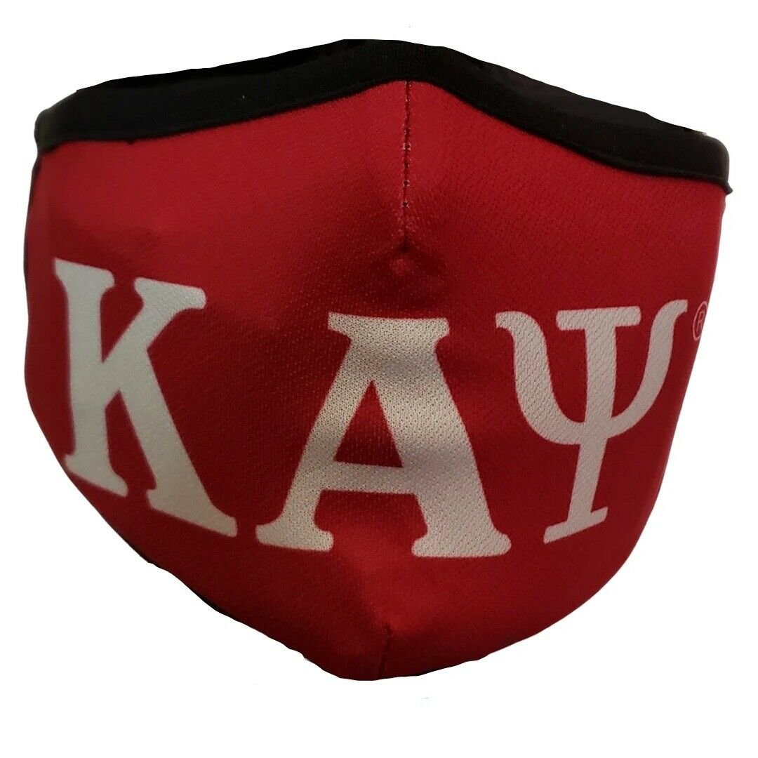 Kappa Alpha Psi Fraternity Face Mask Cover Face Mask White 1911 NUPE ...