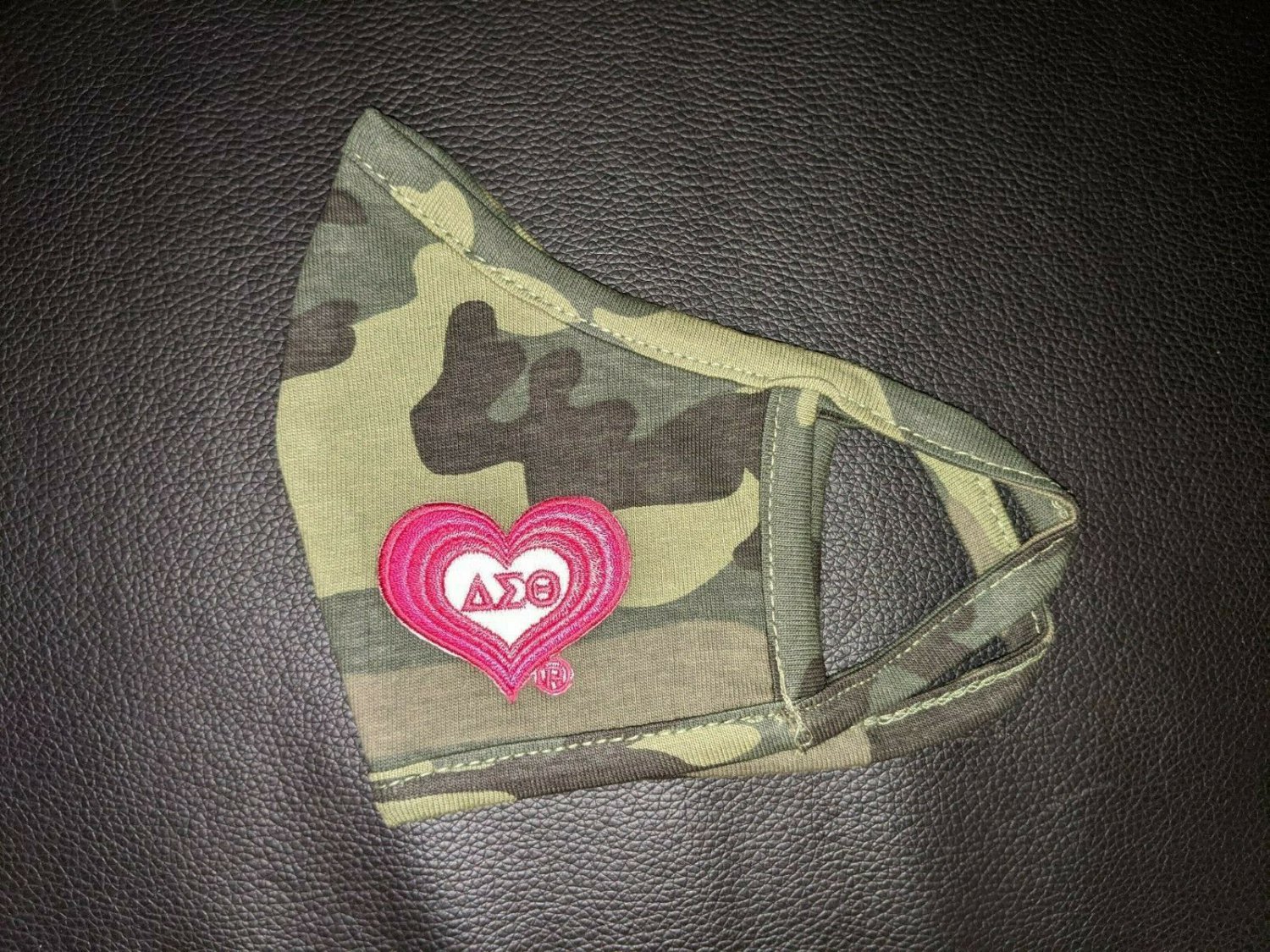 Delta Sigma Theta Face Mask Cover Face Mask Camouflaged Delta Diva facemask