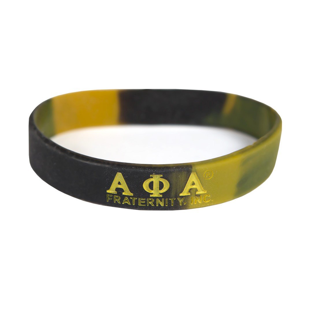 ALPHA PHI ALPHA Fraternity Silicone Wrist Band