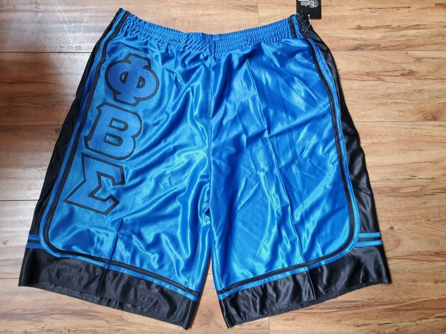 PHI BETA SIGMA Fraternity Basketball Shorts Blue PHI BETA SIGMA SHORTS 1914