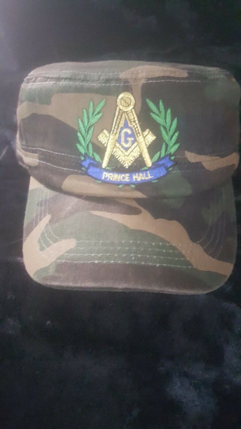 Freemason Camouflage Cap Masonic Mason Hat Prince Hall Masonic ...