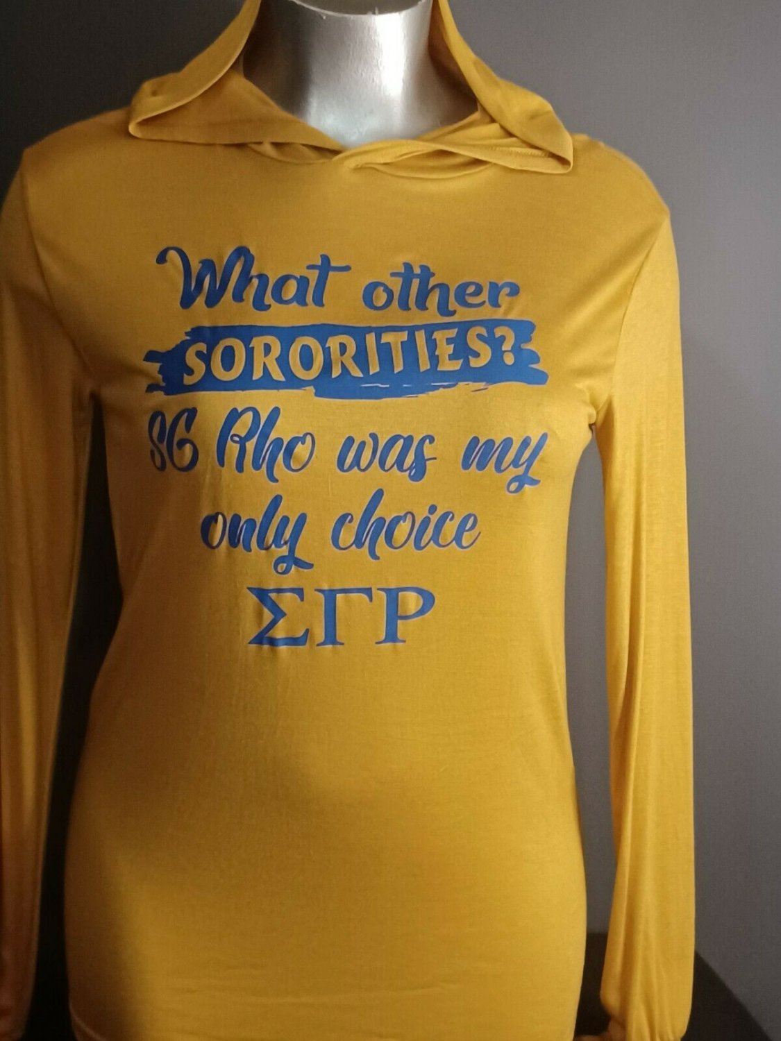 Sigma Gamma Rho Sorority Long Sleeve Pullover Hoodie T-Shirt 1922