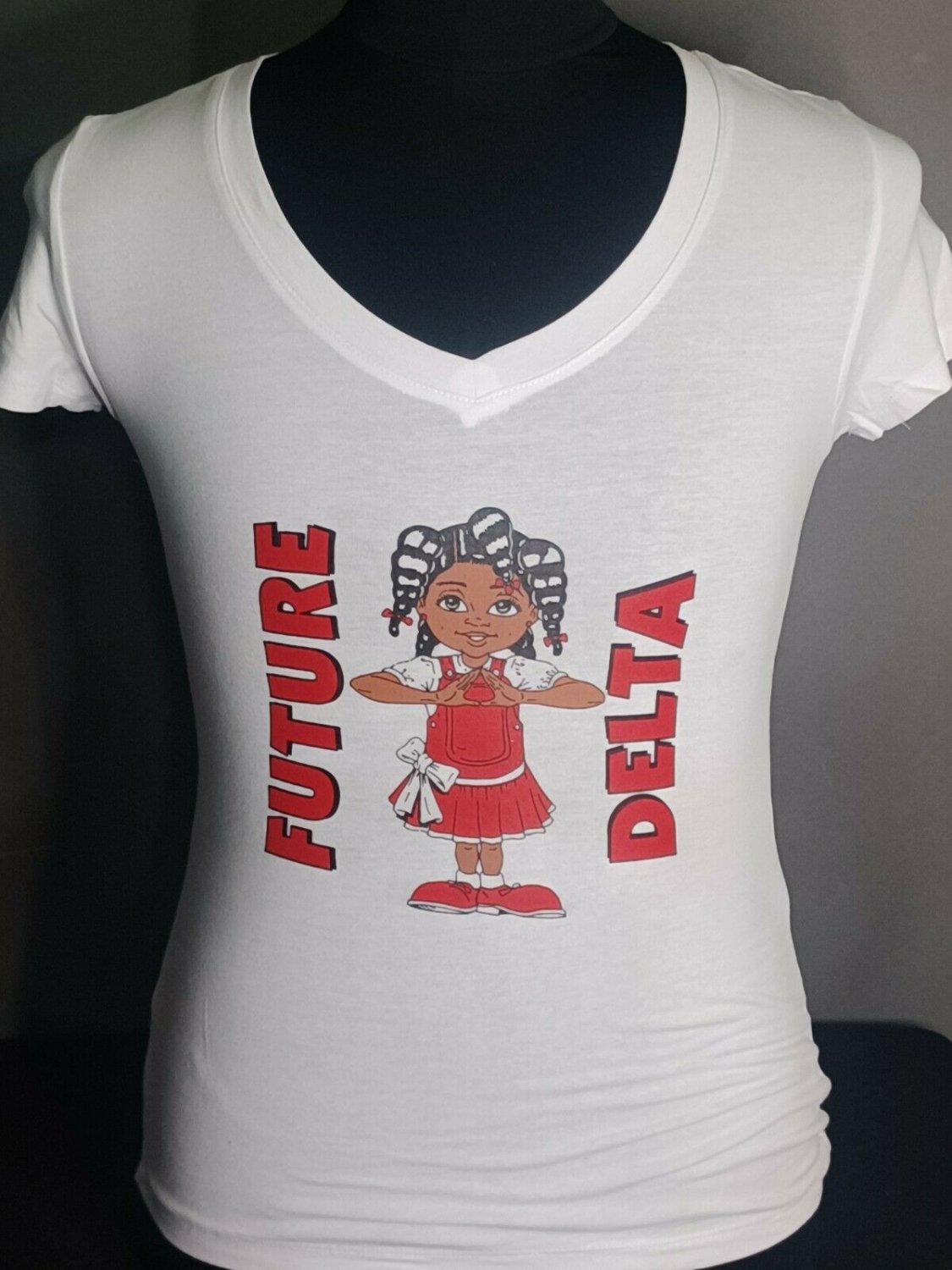 Delta Sigma Theta Future T-shirt Kids Future Delta V-neck T-shirt