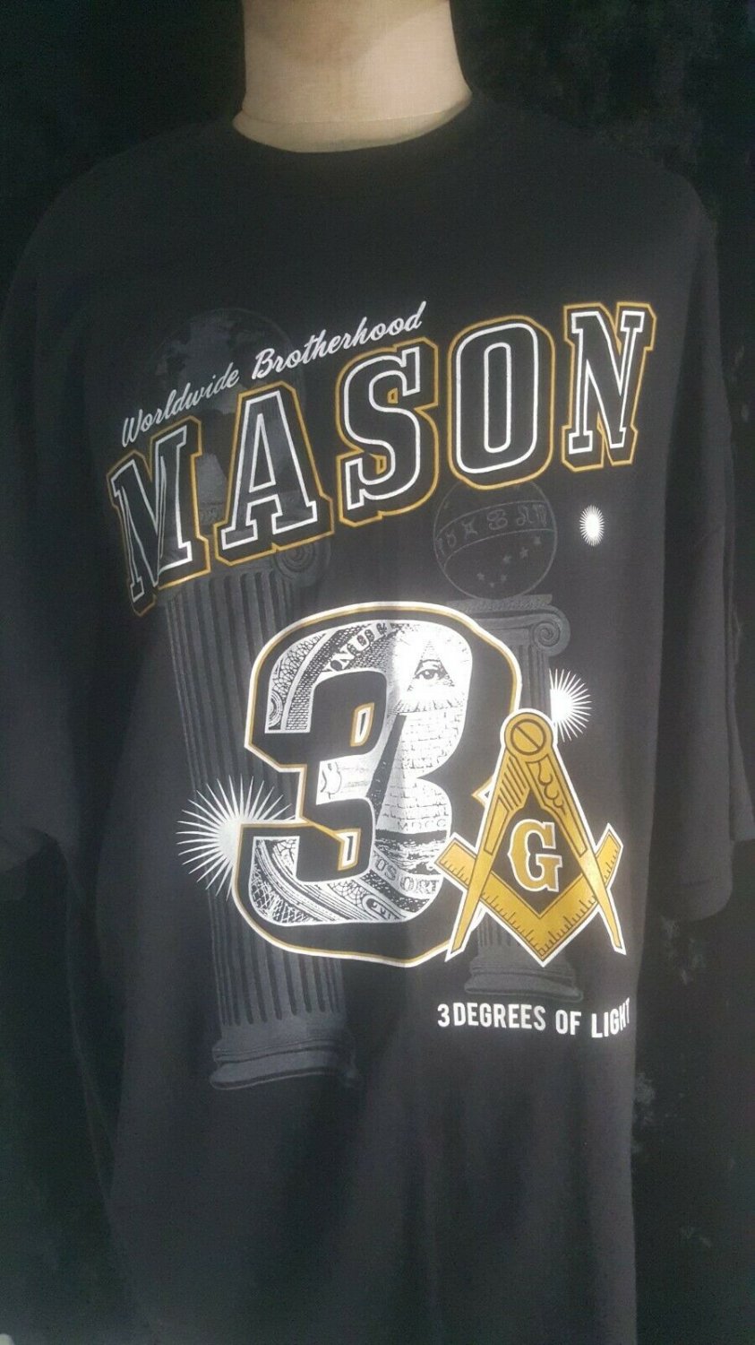 Masonic Freemason short sleeve T-shirt 2B1ASK1 Masonic Freemason T-shirt #6