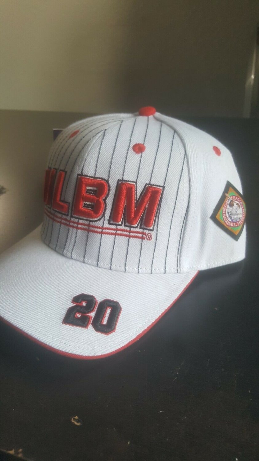Negro league baseball Museum White Baseball Hat NLBM BASEBALL HAT