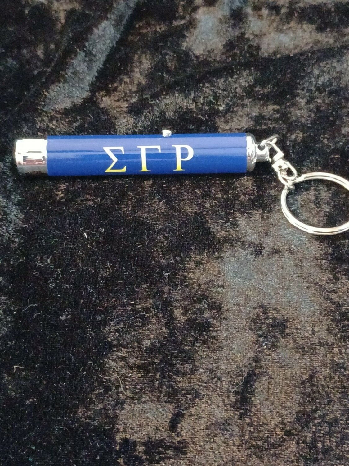 Sigma Gamma Rho Sorority Key Chain Torch Light Key Ring