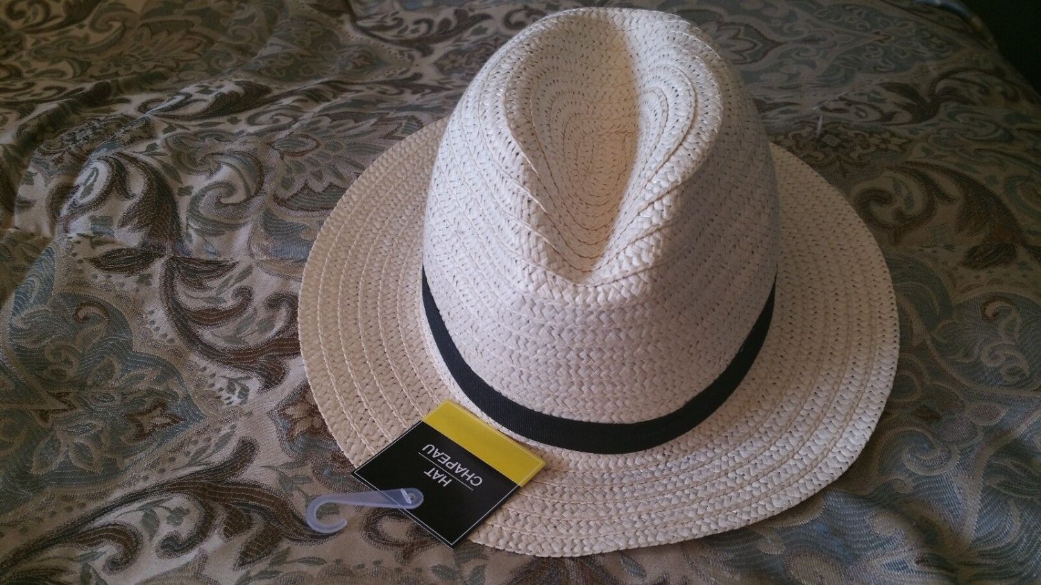 Sigma Gamma Rho Casual Fedora Cap Hat with Black Ribbon Fedora S/M