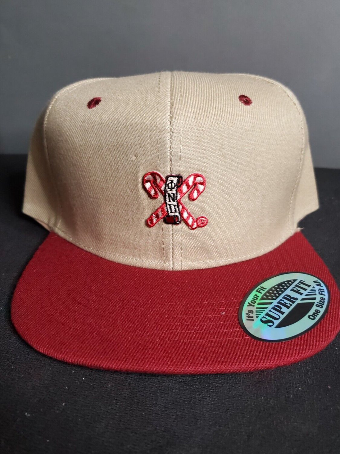 KAPPA ALPHA PSI FRATERNITY CRIMSON BASEBALL HAT CAP BASEBALL PHI NU PI