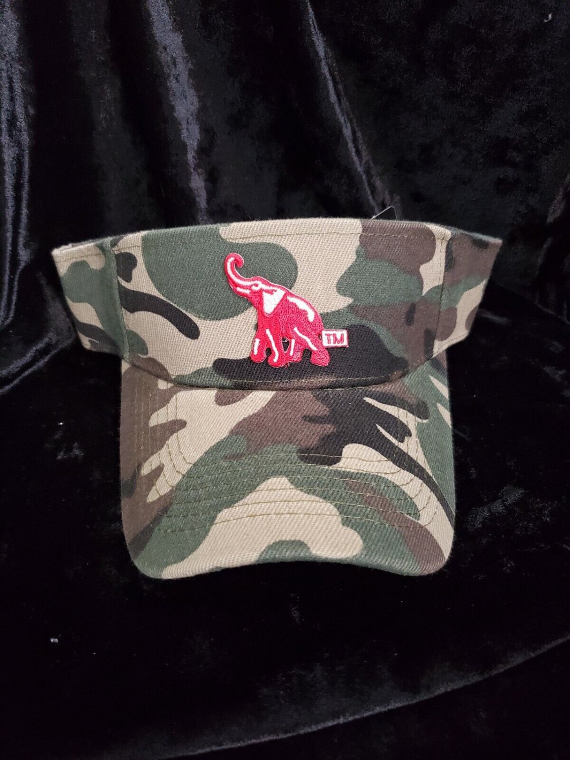 DELTA SIGMA THETA SORORITY CAMOFLAUGE SUN VISOR DELTA FORTITUDE SUN VISOR