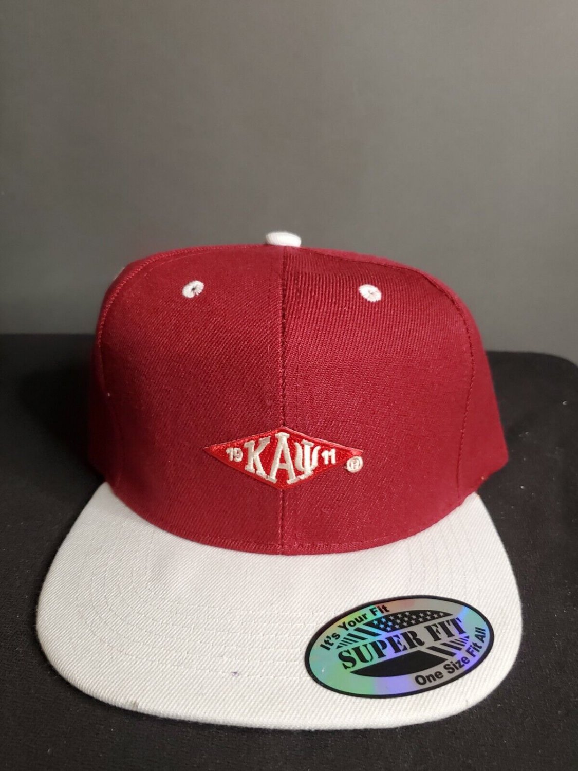 KAPPA ALPHA PSI FRATERNITY CRIMSON BASEBALL HAT CAP BASEBALL PHI NU PI 1911