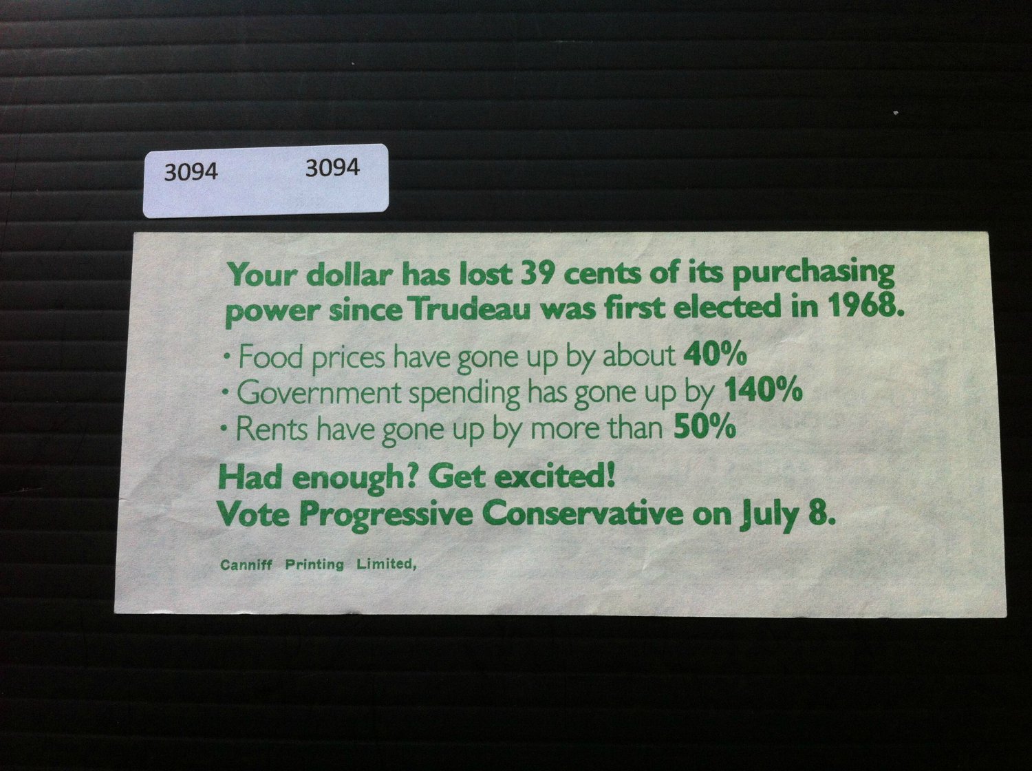 Canada Fantasy Banknote - Fuddle-Duddle Dollar - Trudeau - Funny Money ...