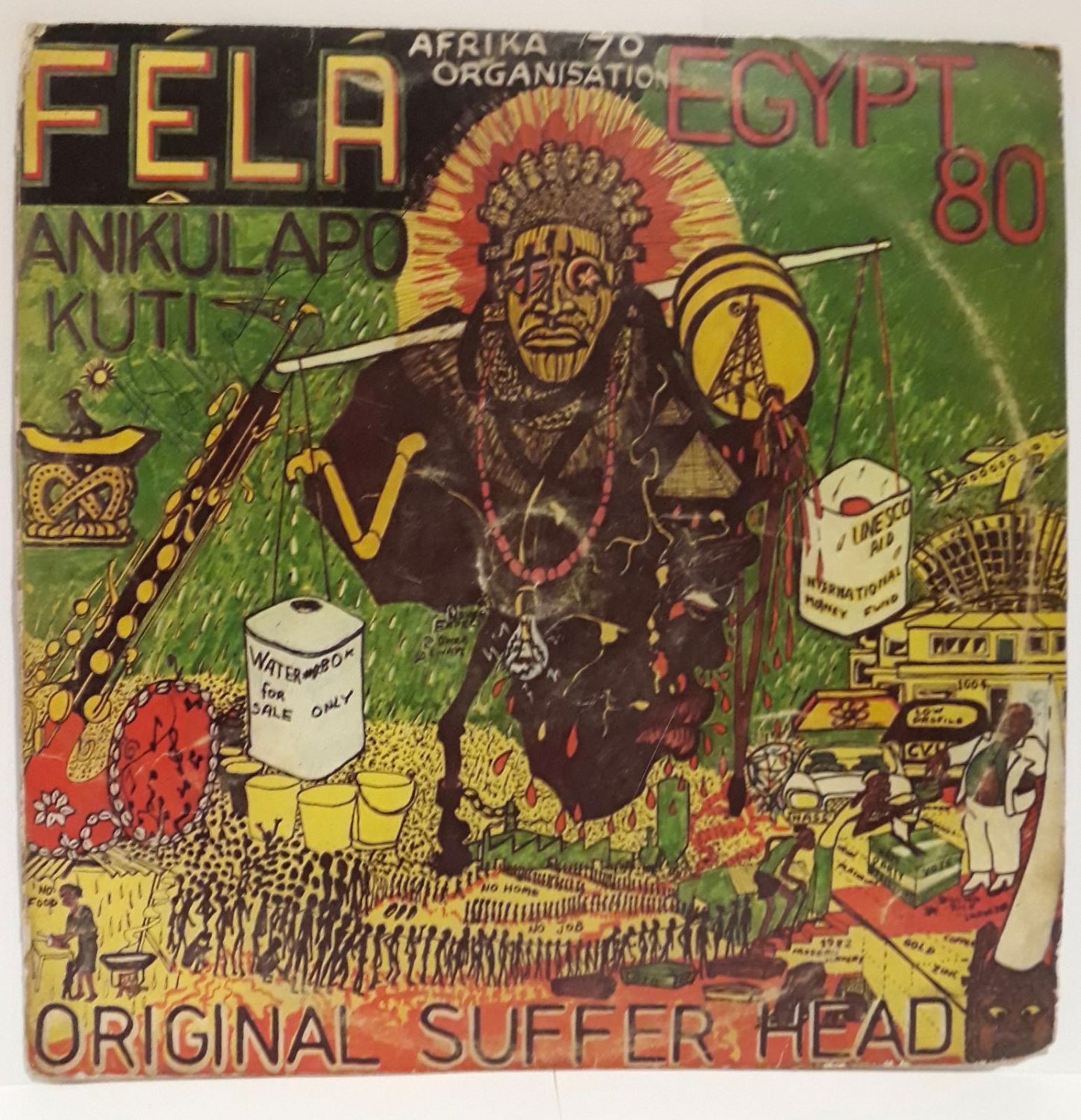FELA original suffer head AFROBEAT ORIGINAL NIGERIA LP