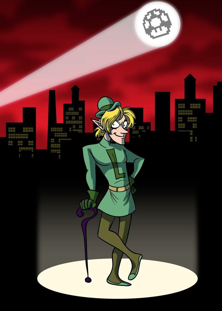 Question Mark Villain Game & Super Hero Parody - Rectangle Refrigerator ...