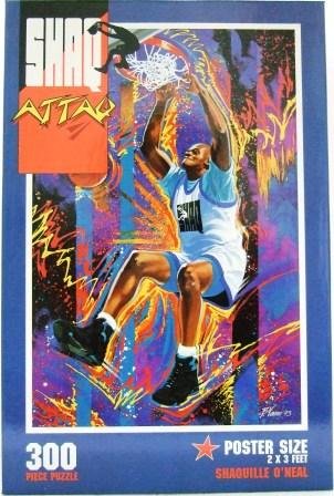 1993 - Milton Bradley - Shaq Attaq - Shaquille O'Neal - Poster Size ...