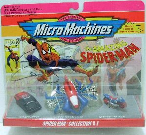 1993 - Micro Machines - Marvel - Spider-Man Collection I & II Set