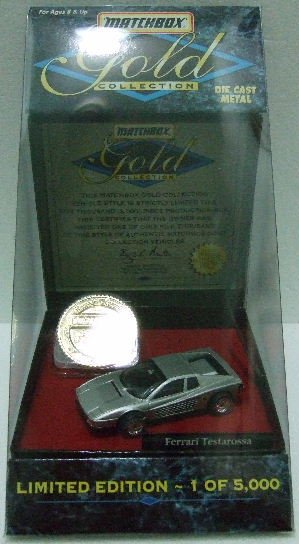 1996 - Matchbox - Gold Collection - Ferrari Testarossa - Limited Edition