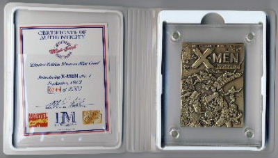 1996 - The Highland Mint - Marvel Classic - Comics Collection - Bronze ...