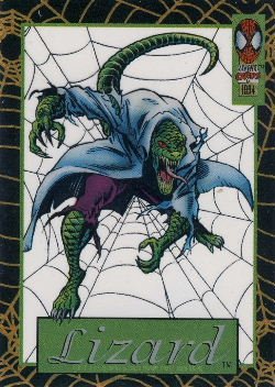 1994 - Marvel Cards - Suspended Animation - Lizard - Acetate - #12 of 12