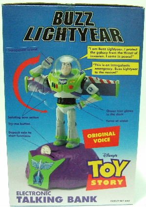 1995 - Disney - Buzz Lightyear - 1st Original Edition - Electronic ...