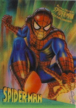 1995 - Marvel - Fleer Ultra - SpiderMan - Clear Chrome - Spider-Man ...