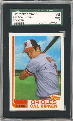 1982 - Topps - Cal Ripken Jr. - #98T - Rookie Card - SGC 96 - Mint