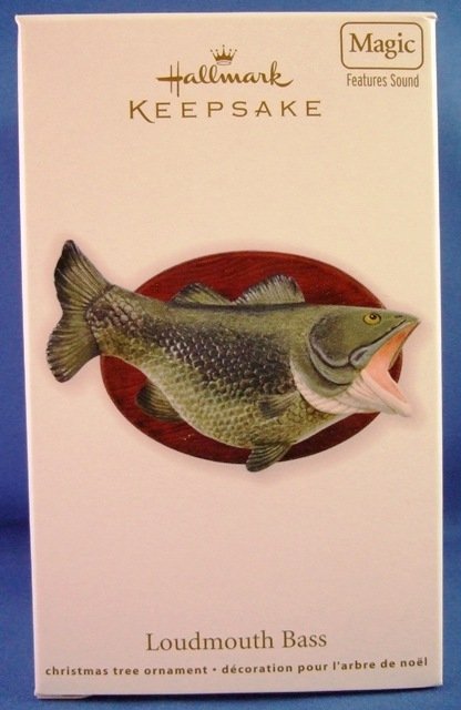 2012 - Hallmark - Keepsake Ornament - Fishing - Loudmouth Bass ...
