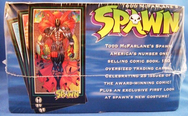 SPAWN SERIES 1 WIDEVISION 1995 - WILDSTORM - FACTORY SEALED - TRADING ...