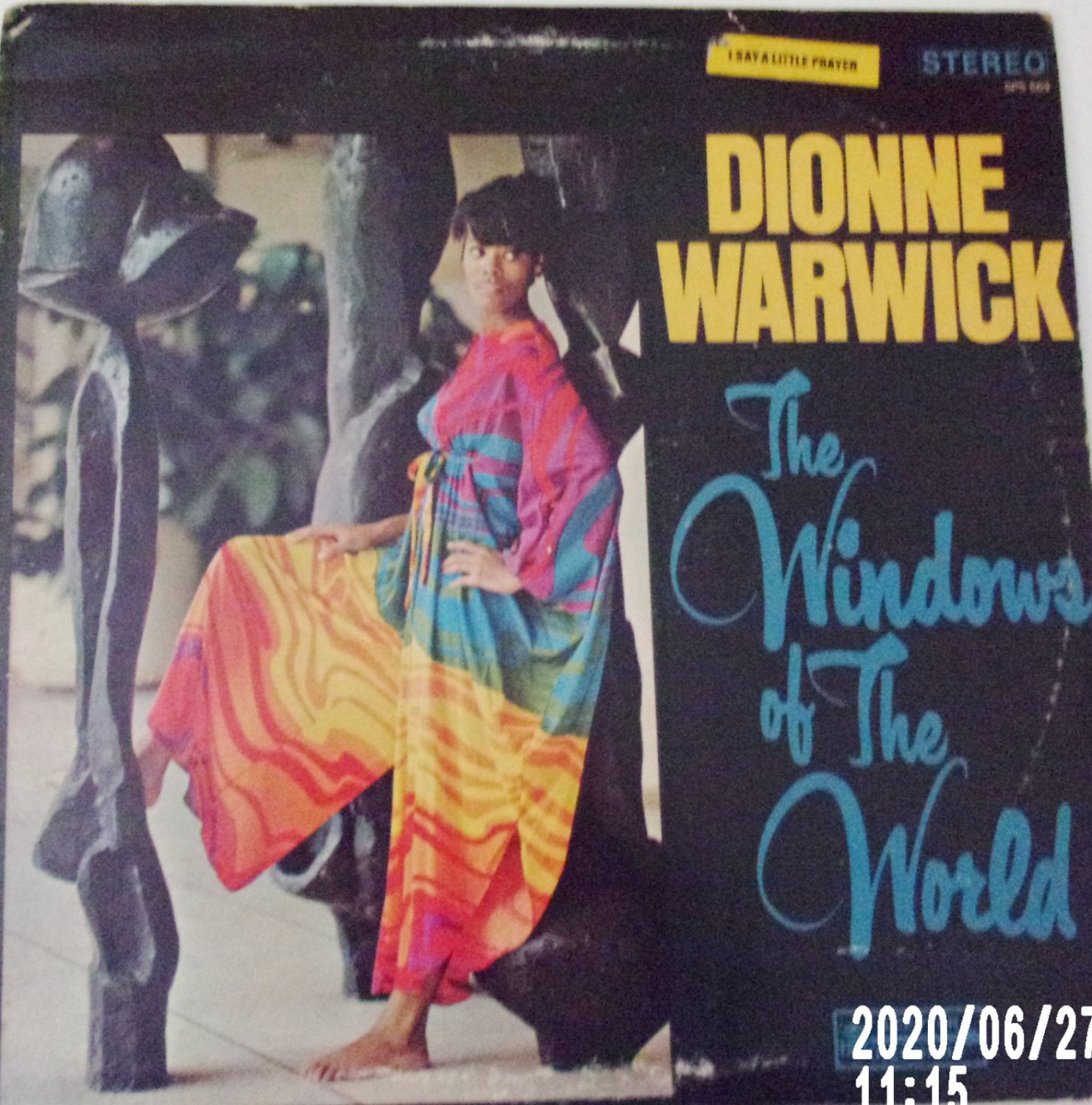 Dionne Warwick The windows Of The World Scepter Records LP Pop Dionne Warwick The windows Of The World Scepter Records LP Pop