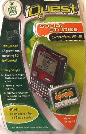 iQuest Leap Frog cartridge Social Studies - Grade 6 - 8