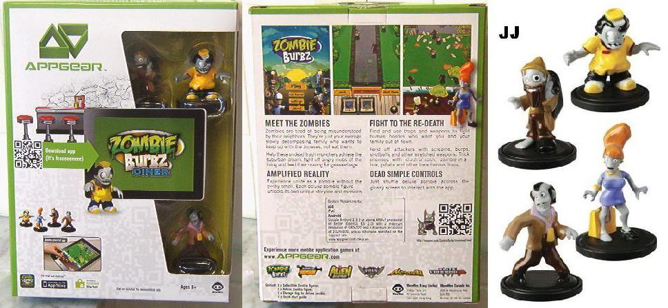 New AppGear Zombies Burbz DINER Mobile Application Game 4 iPad Or Droid ...