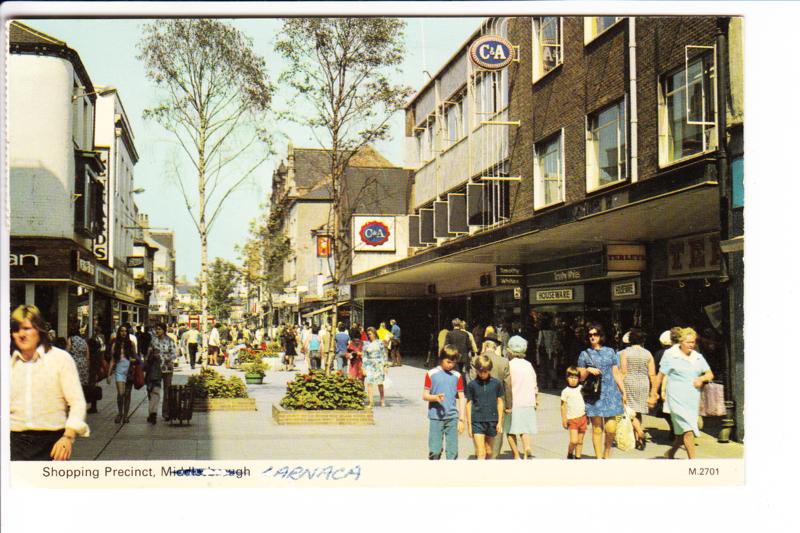 Shopping Precinct Larnaca Postcard. Mauritron 214362