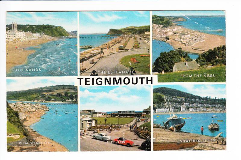 Teignmouth Devon Multiview Postcard. Mauritron 248317