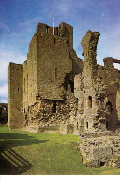 Middleham Castle Keep from East. Yorkshire Postcard. Mauritron 249848