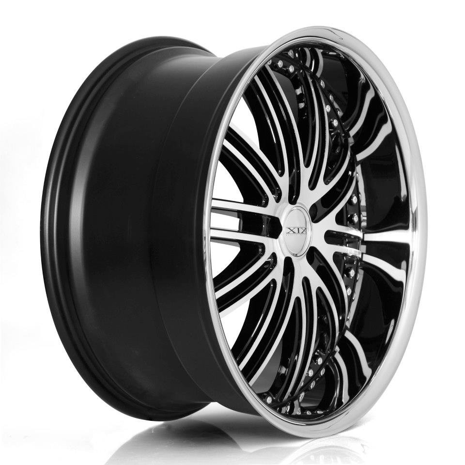 20" XIX Wheels X23 20x8.5 20x10 Fits Infiniti Nissan 5x114.3 Machine Black