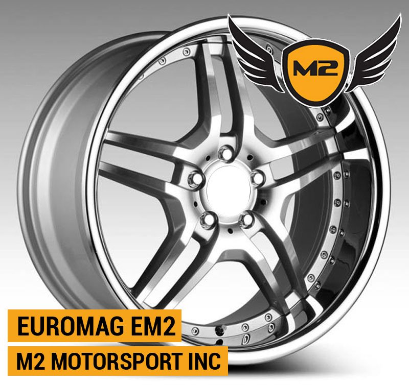 20" EURO MAG EM2 RIMS FITS MERCEDES BENZ C200 C250 C280 C300 C350