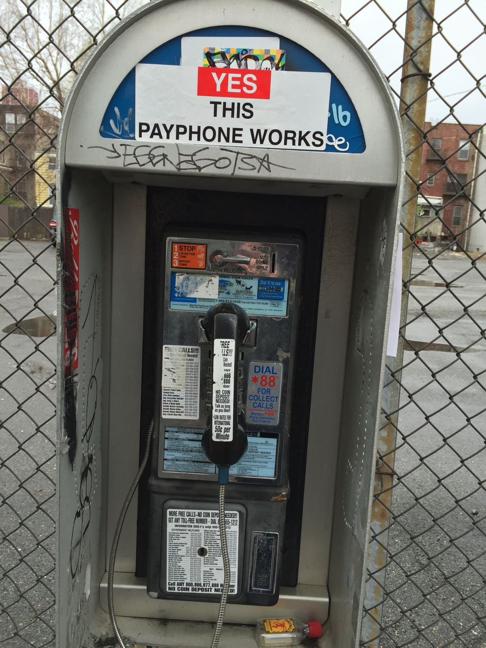 First Calling Card for Payphone from USA and Canada